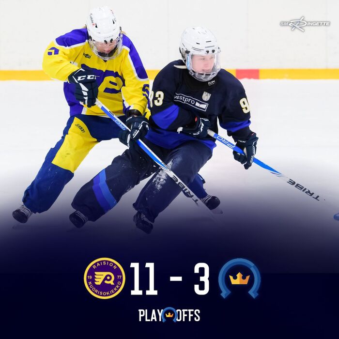 Kiekko-Espoo pronssipeliin :: Kiekko-Espoo Ringette